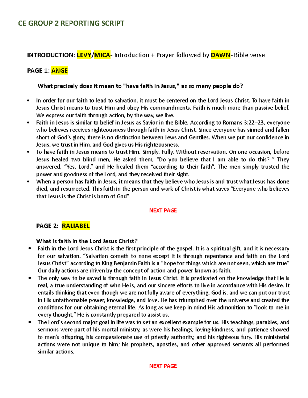 CE-Reporting-Script - essay - CE GROUP 2 REPORTING SCRIPT INTRODUCTION ...