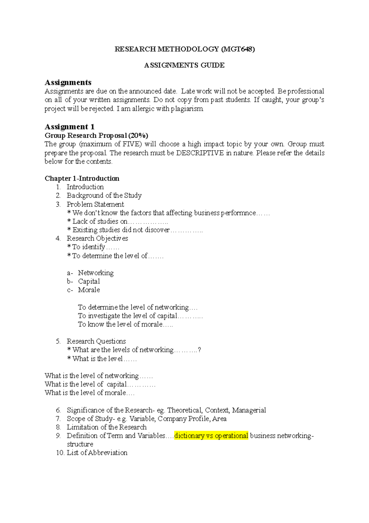 Research Methodology Guideline During PKP - RESEARCH METHODOLOGY ...