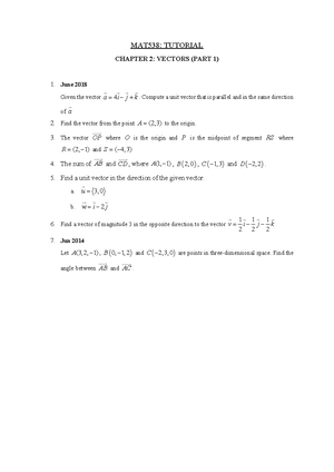 Extra Exercise Trapezoidal and Simpsons rule - Collection of past year questions MAT538 TUTORIAL ...