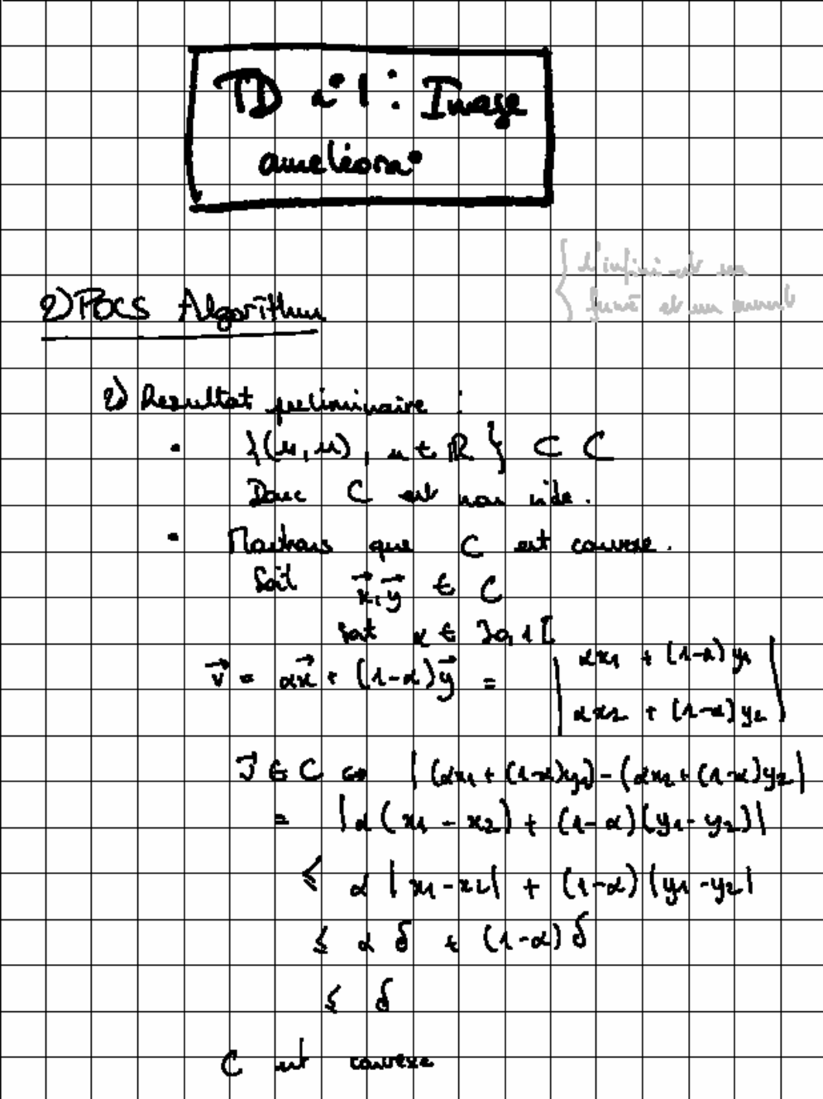 TD1 - Correction Tristan - Optimisation - Studocu