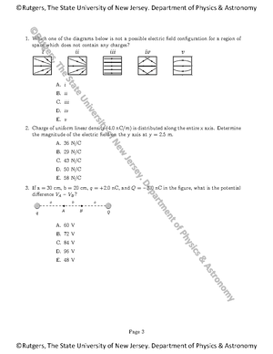 FE F16 Sol - Physics practice final - 750:203 - Studocu