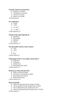 Biophysics Equations - Biophysics equations Fundamental Interactions ...