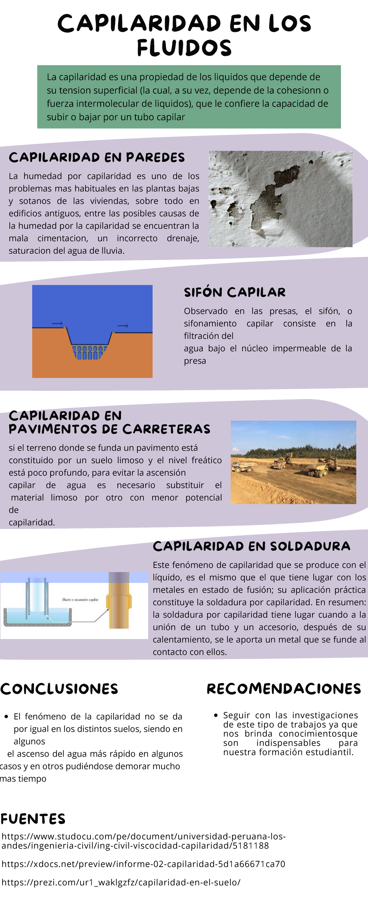 Capilaridad de los fluidos - CAPILARIDAD EN PAREDES La humedad por capilaridad es uno de los ...