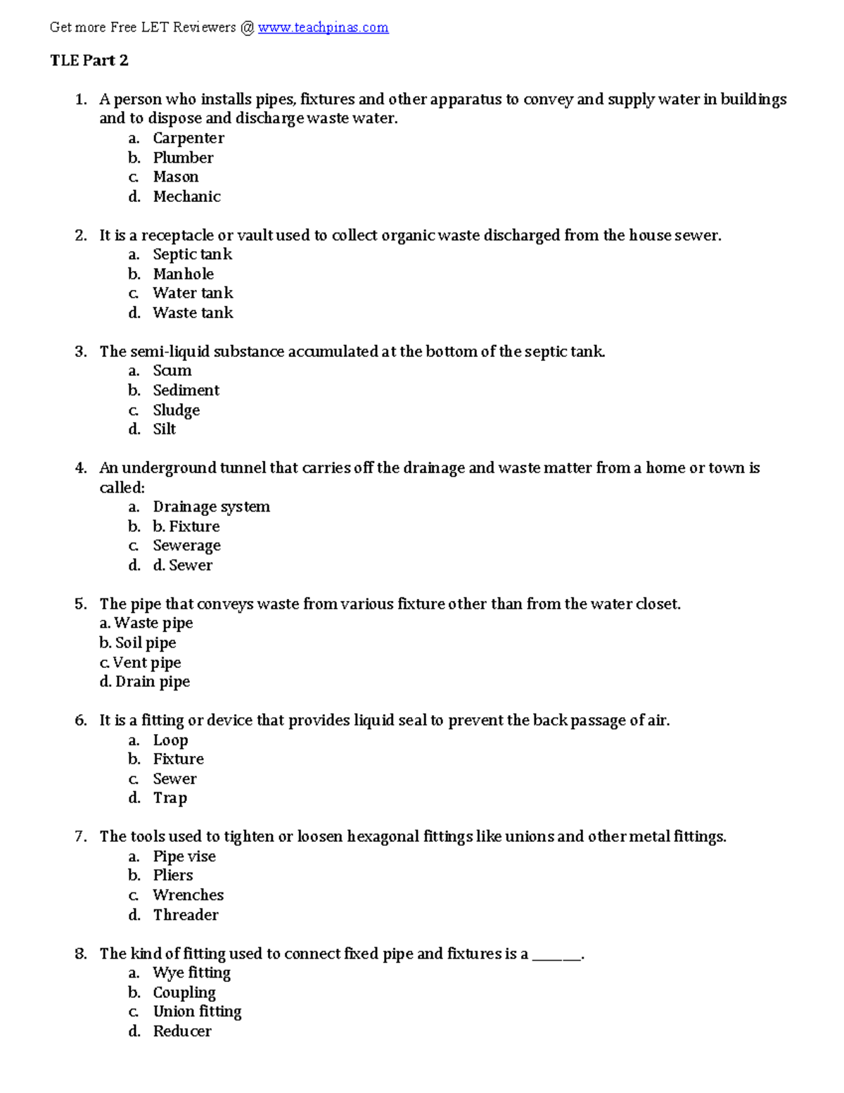 Part 2 Technology And Livelihood Education Www TLE Part 2 A Person part-2-technology-and-livelihood-education-www-tle-part-2-a-person