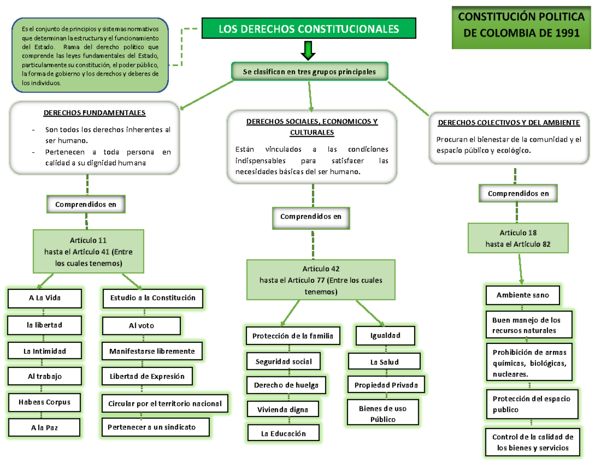Actividad 2 Derecho Constitucional - Warning: TT: undefined function: 32 LOS DERECHOS - Studocu