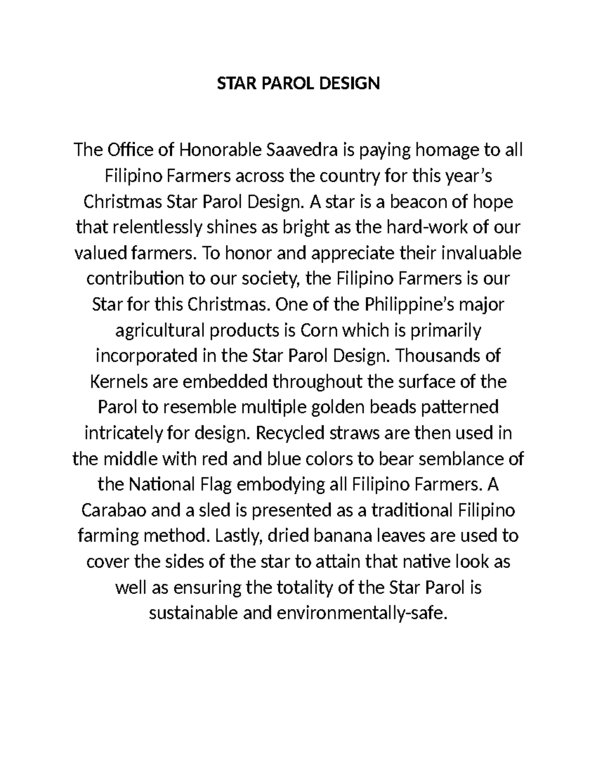 Star Parol Design: Christmas Tradition embedded in the culture of ...