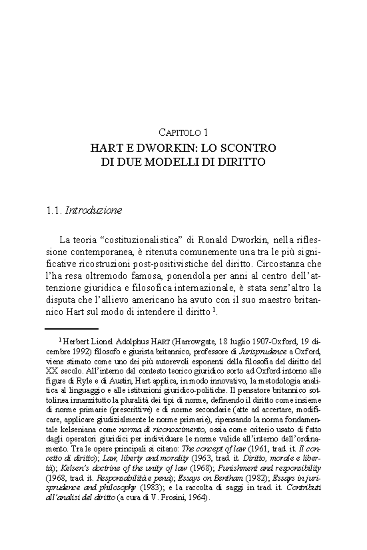 HART VS Dworkin - filosofia del diritto - Hart e Dworkin: lo scontro di ...