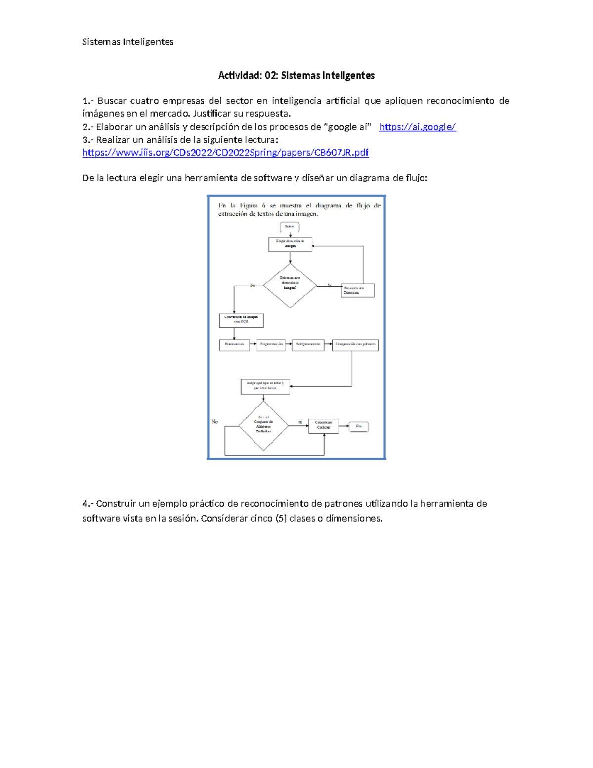 Actividad 02 SI - jty76y - Sistemas Inteligentes Actividad: 02 ...