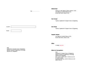 Lab report - Software Engineer - Name: MORIOM ID: [Document title] CSE ...