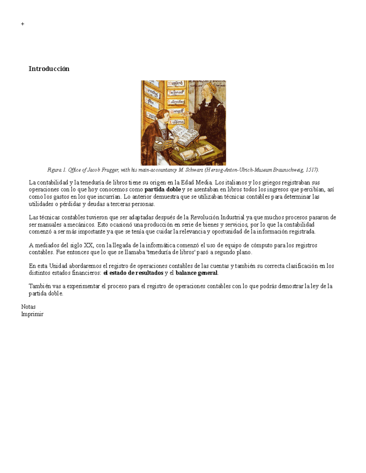 Registro de operaciones contables - + Introducción Figura 1. Office of ...