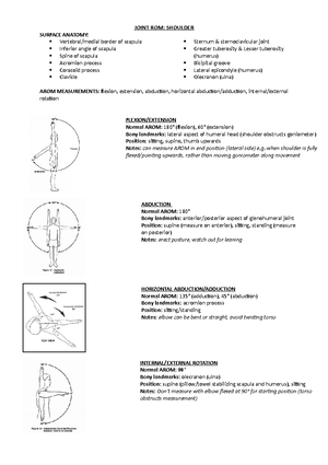 Muscle-Length-Testing - MUSCLE LENGTH TESTING Clearing the Joint ...