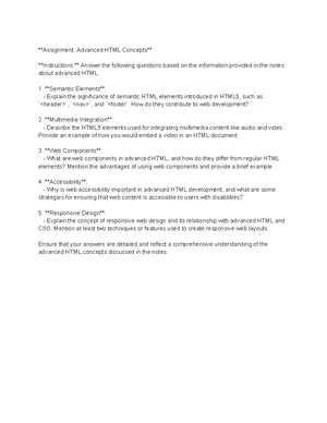 Introduction to C - Assignment- Exploring C - Page 1: Introduction to C++ C++ - A Versatile and ...