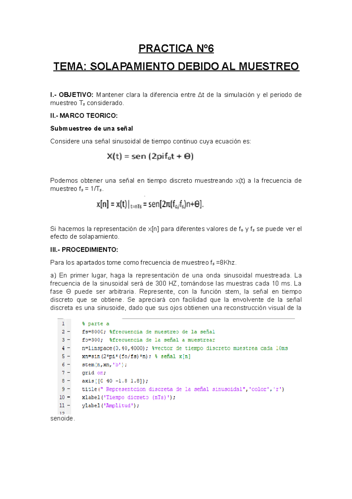 Practica Nº6 - informe 6 solapamiento - PRACTICA Nº TEMA: SOLAPAMIENTO ...
