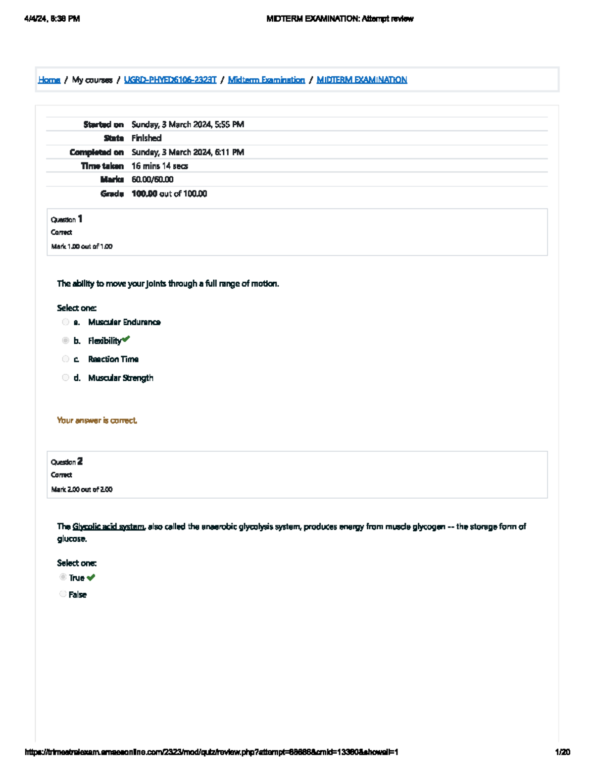Path Fit 3 Midterm - BS Information Technology - Studocu