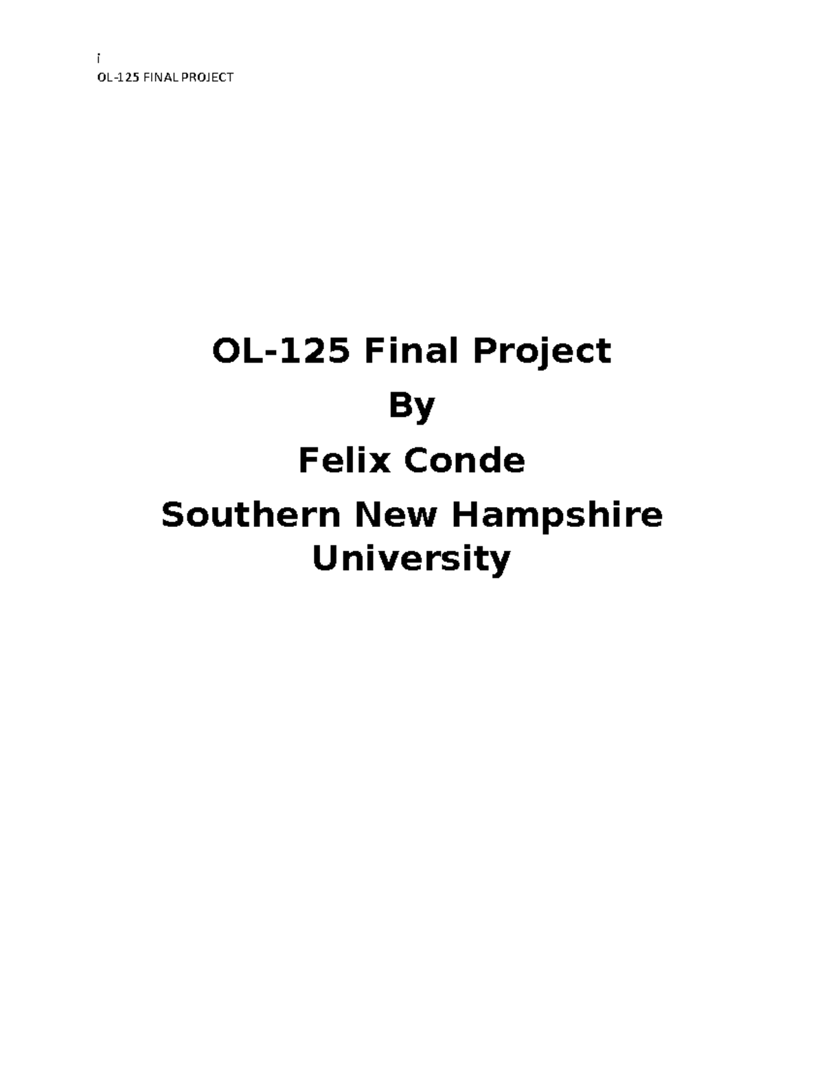 7-3 Final Project-Final Submission by Felix Conde - i OL-125 FINAL ...