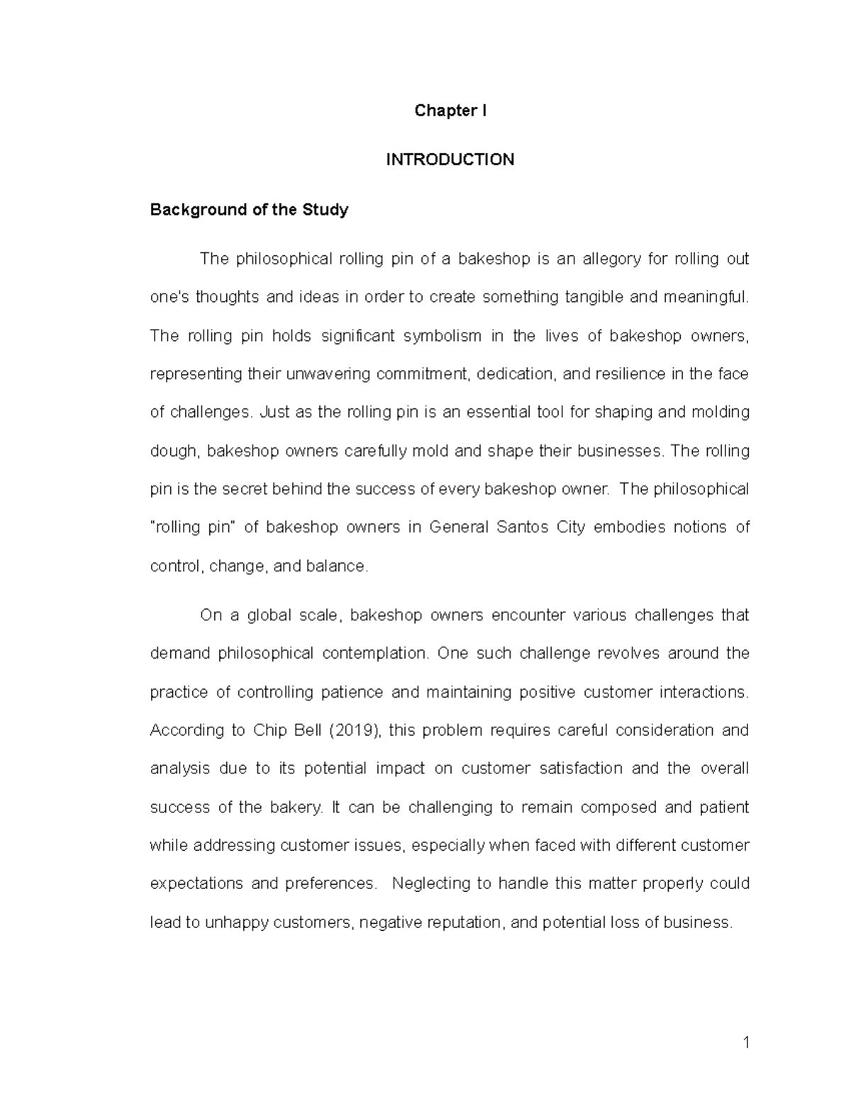 Philo full contenttt 1 - MORE PLEASE - Chapter I INTRODUCTION ...