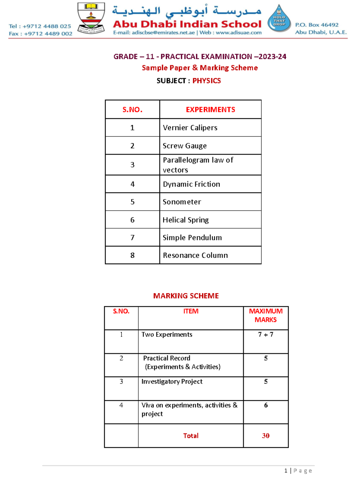 Kebo108 - iiiiiiiiiiiii - 1 | P a g e GRADE – 11 - PRACTICAL ...