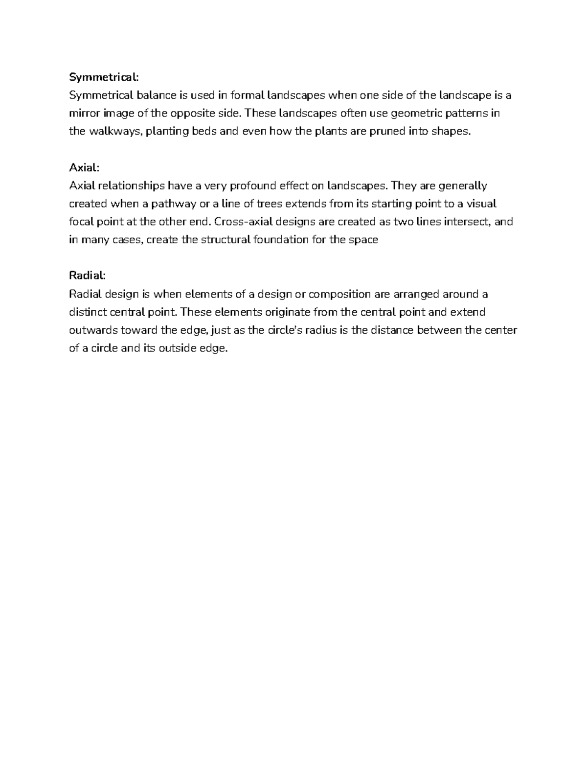 Design terms - fbgnm - Symmetrical: Symmetrical balance is used in ...