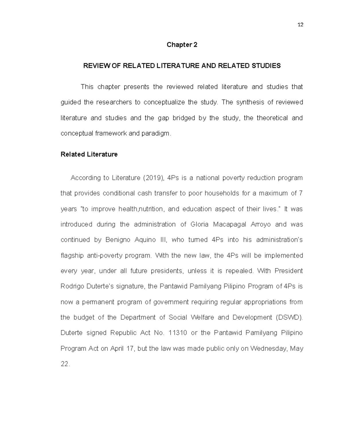 Chapter-2 - chapter 2 of our research - Chapter 2 REVIEW OF RELATED ...