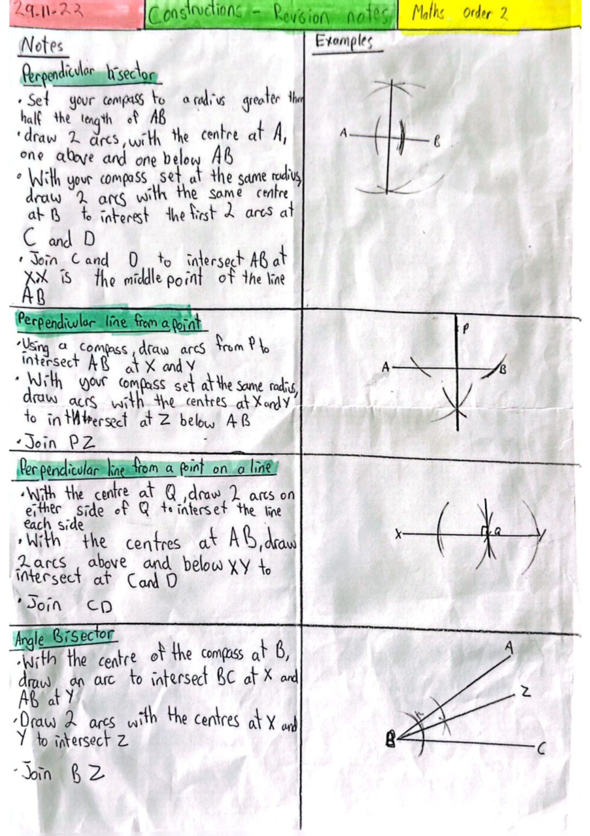 Constructions-Maths - Studocu