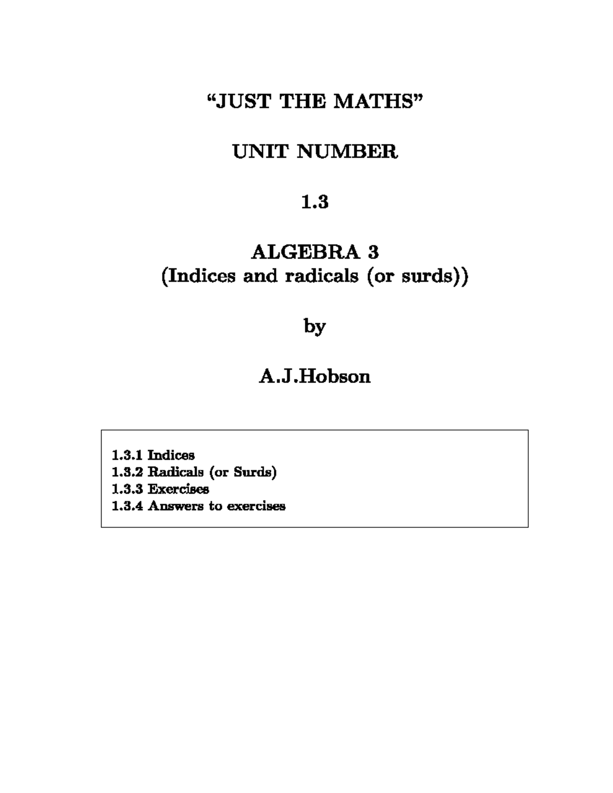 Math notes (George Brown) - MATH 1095 - Studocu