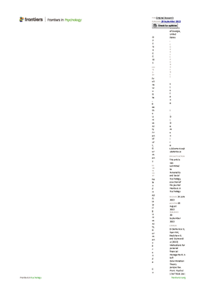 Rationale of the Study - Rationale of the Study Financial Literacy is ...
