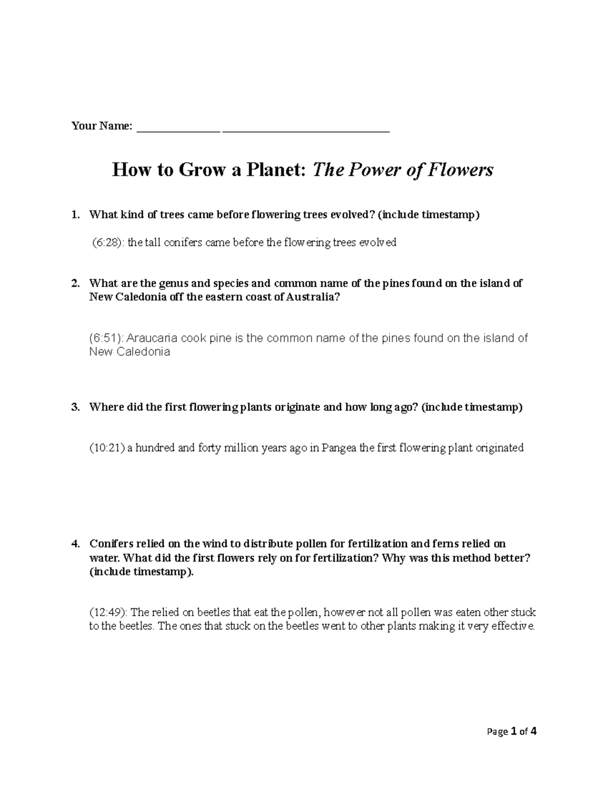 The.Power - The.Power.of.Flowers documentary questions and answers ...