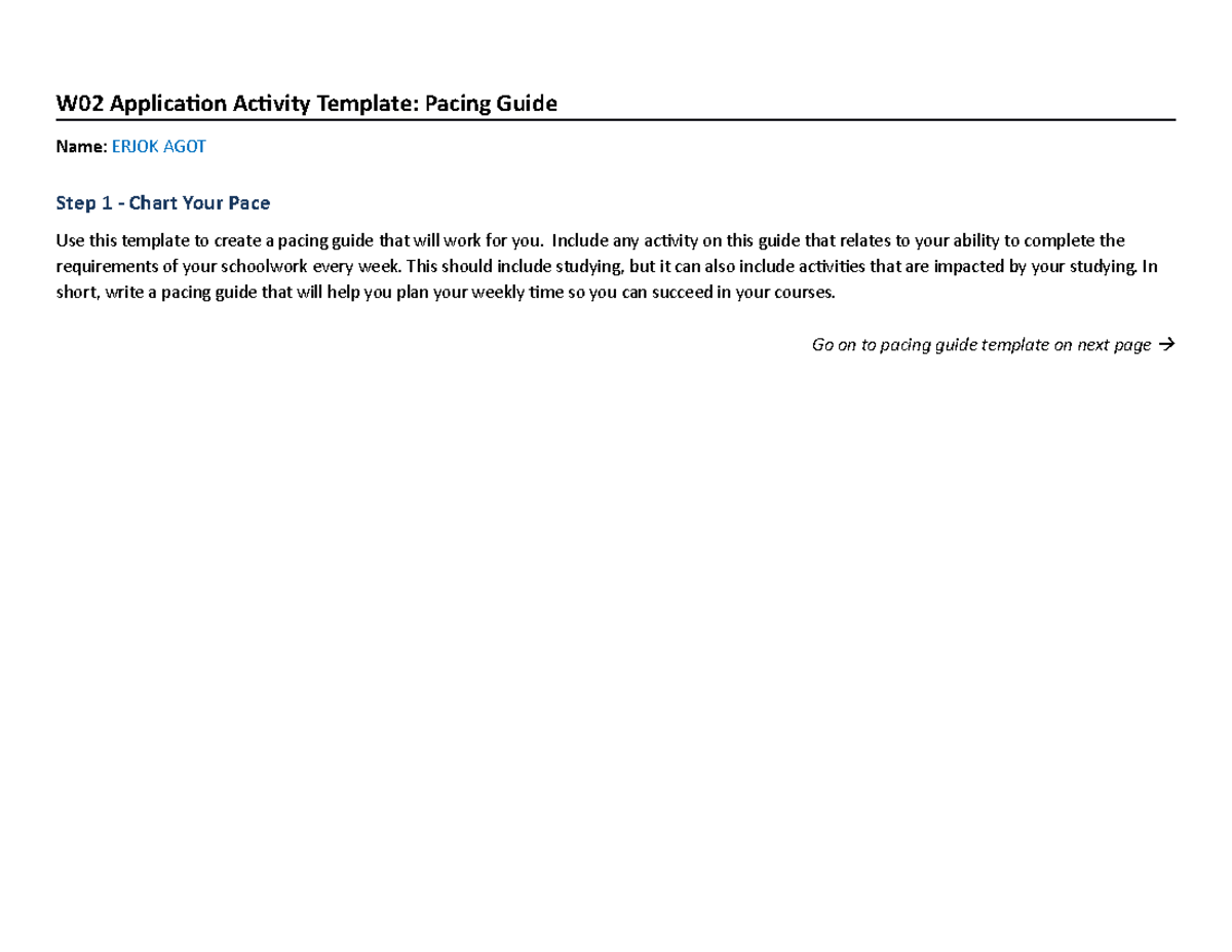 Pc103 document w02Application Activity Template Pacing Guide (1)erjokagot - W02 Application ...