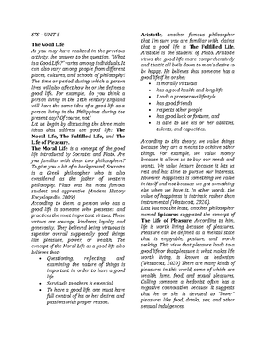 STS - UNIT 1 - UNIT 1 Science, technology, and society lecture reviewer ...