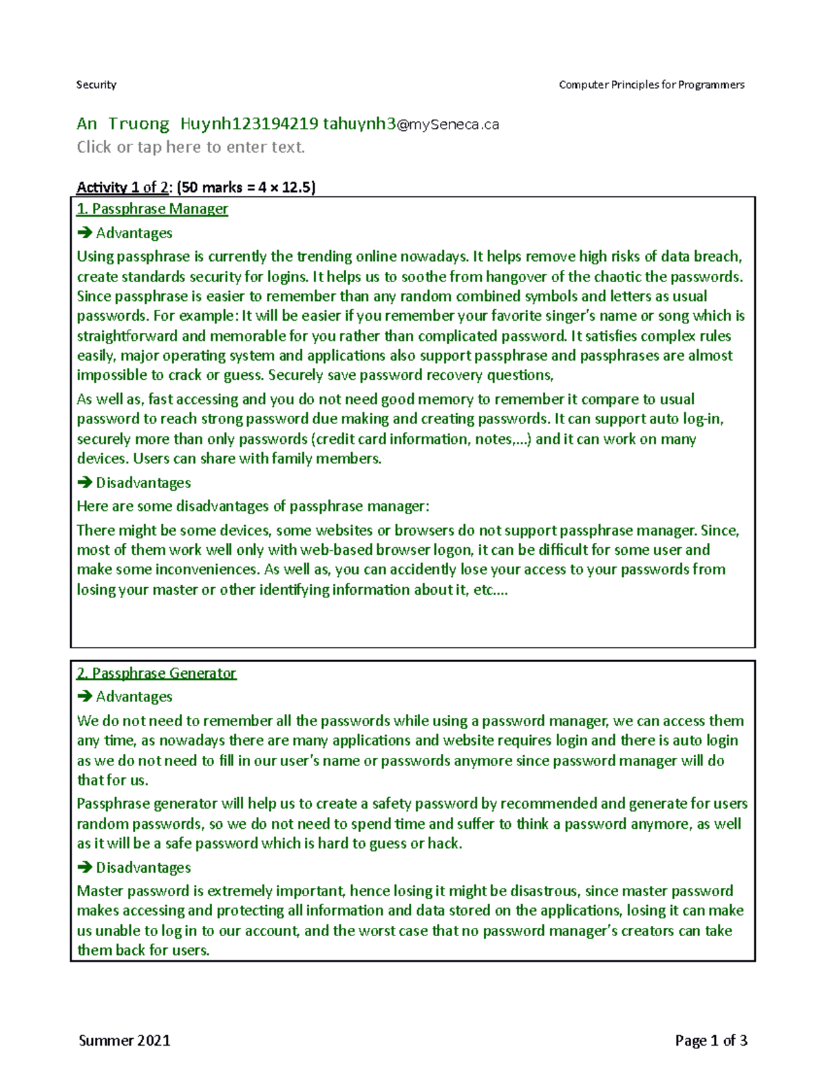 Cp4p Week10 Activity Solution Security Computer Principles For Programmers An Truong Huynh