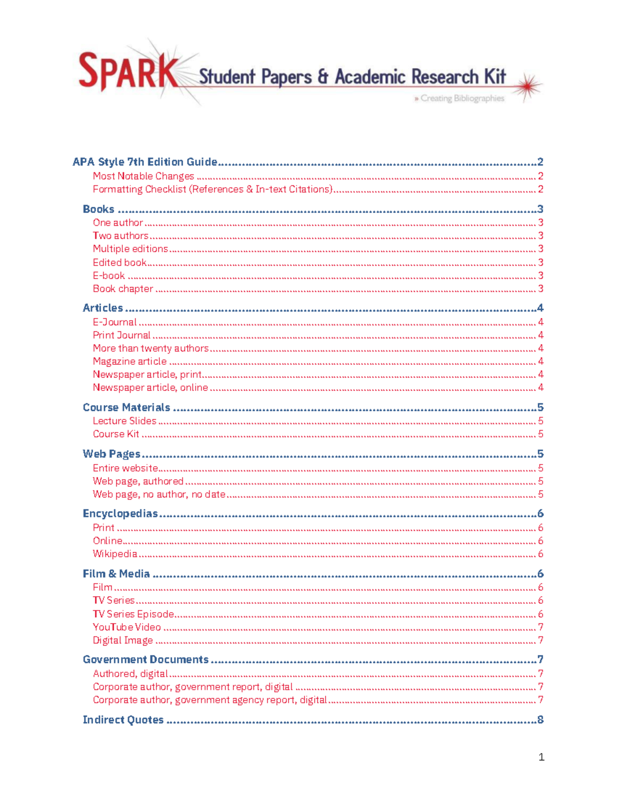 APA Style Overview - APA Style 7th Edition Guide - Most Notable Changes ...