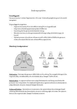 Symbolperspektivet centrala teorier och modeller: Sammanfattade ...