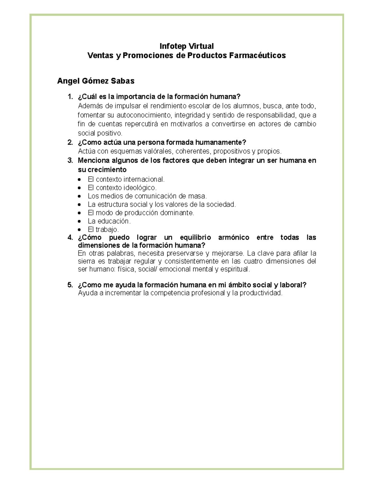 Vppf01 - tarea - Infotep Virtual Ventas y Promociones de Productos ...