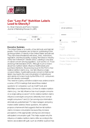 Reading #10 Snacks In Small Packages - Date: Source: MLA APA Chicago ...