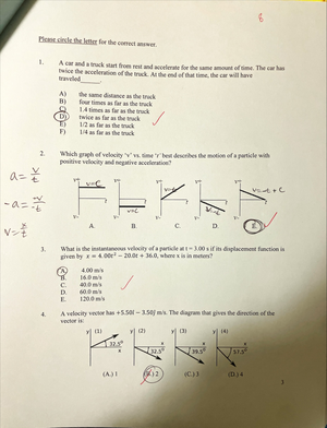 Sample Final with solution - PHYS 251 - Studocu