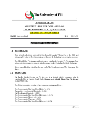 Reply TO Statement OF Defence AND Defence TO Counter Claim - IN THE ...