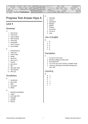 3rd edition Advanced student book AnswER - Solutions Third Edition ...