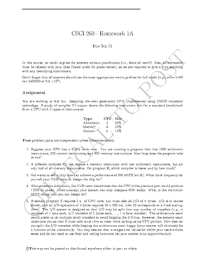 HW 2Robot - CSCI260 hw 2 arrays question and answer from fall 2022 - Due Sep 22 For this ...