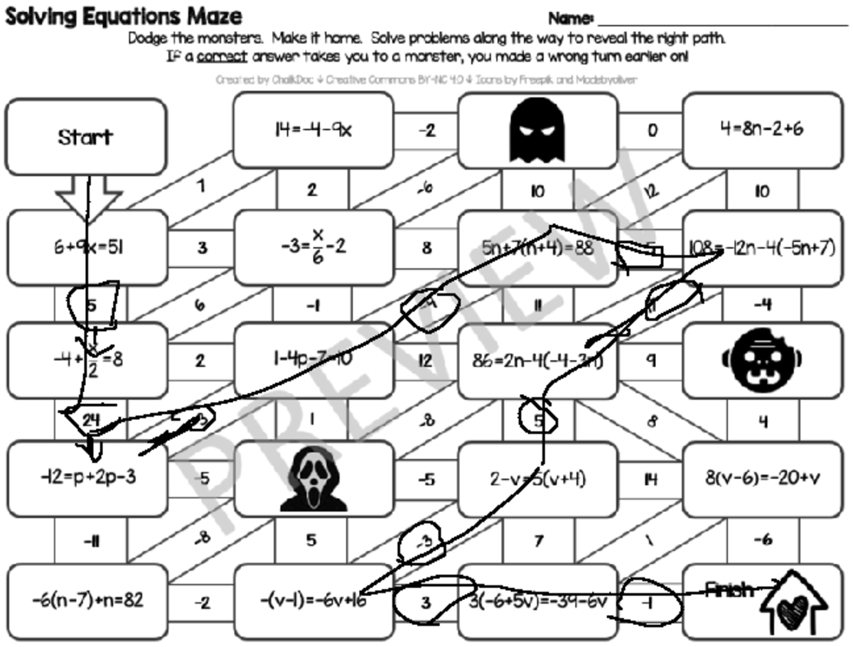 Kami Export - Hadisa Alimi - halloween multi step equation maze ...