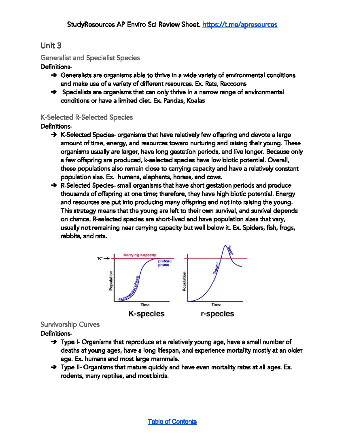 Environmental Science Notes 7 - NRES 41000 - Studocu