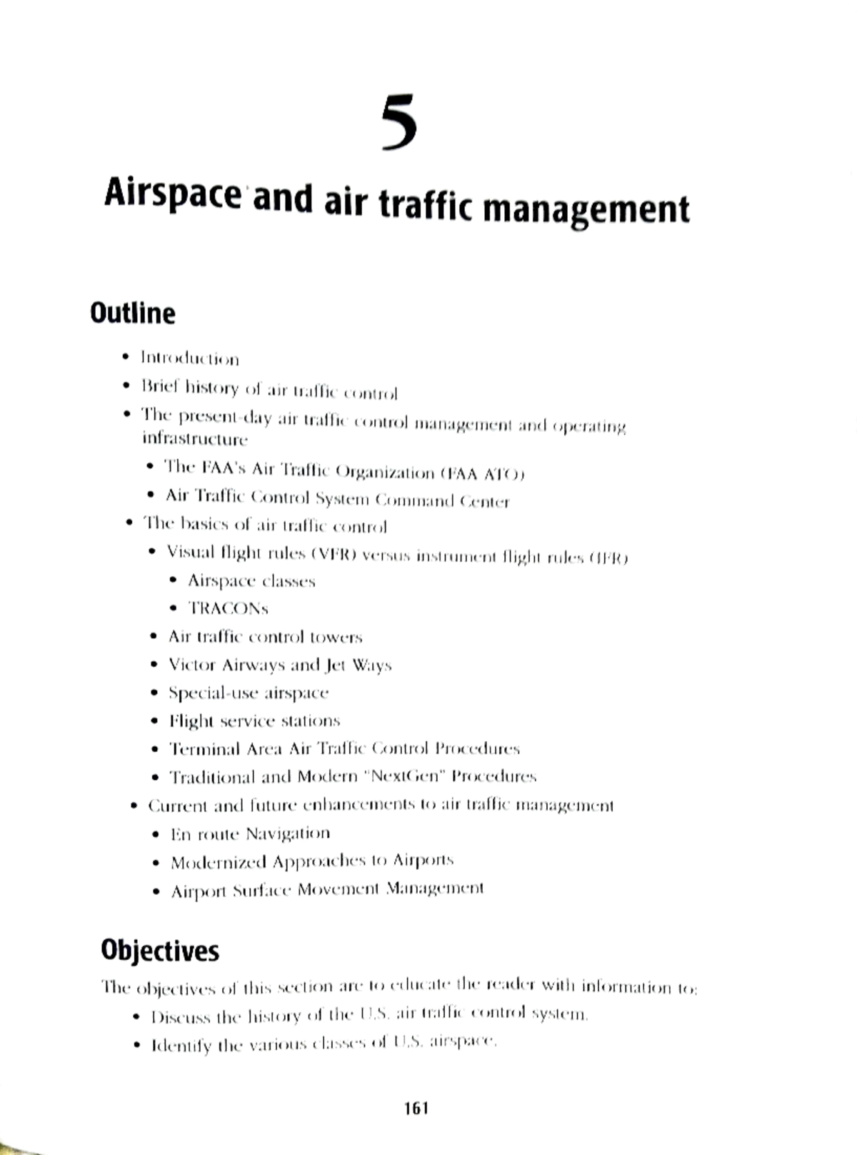 Chapter 5 - Notes - 5 Airspace·and air traffic management Outline l n1r ...