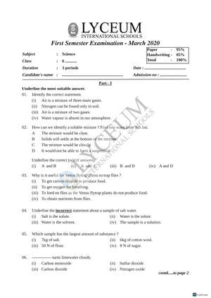 Cie a2 maths 9709 statistics 2 v2 znotes - Updated to 2019 Syllabus CIE ...