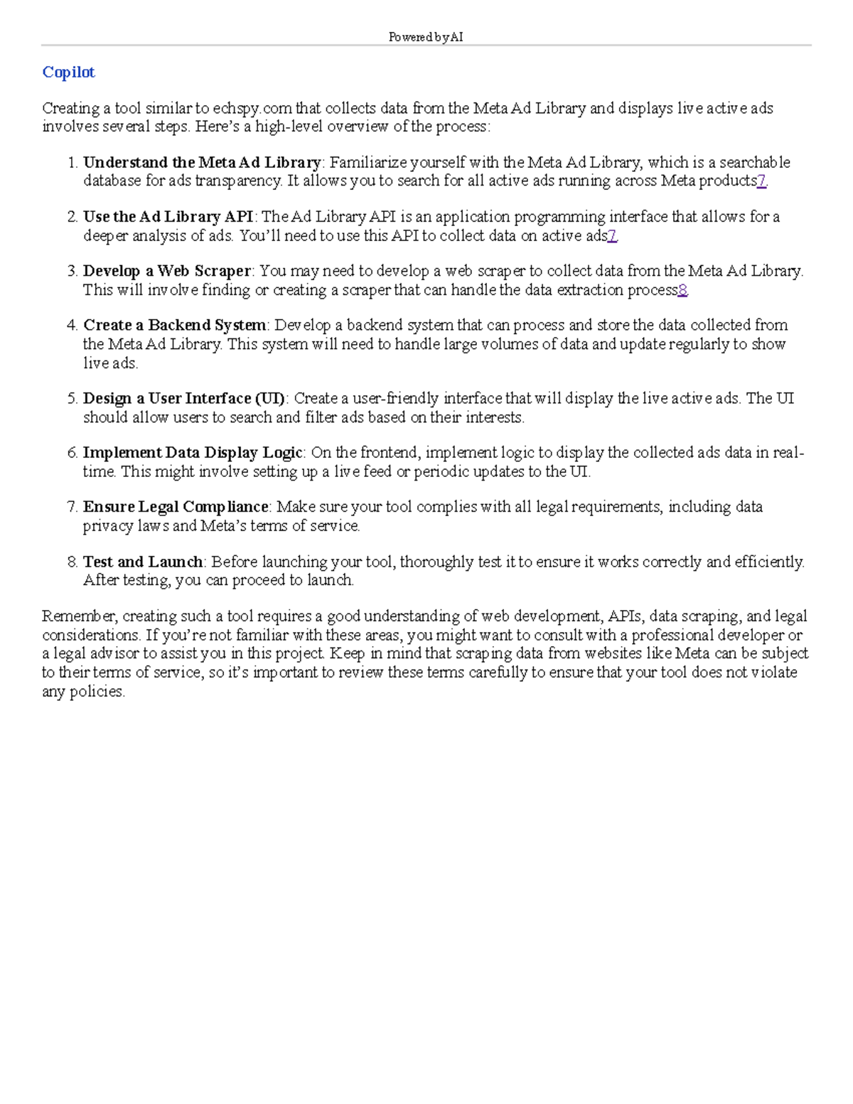 Answer Extension - Powered by AI Copilot Creating a tool similar to ...