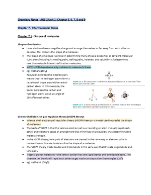 Chemistry Notes - AOS 2 Unit 1 Chapter 6 - Chemistry Notes - AOS 2 Unit ...