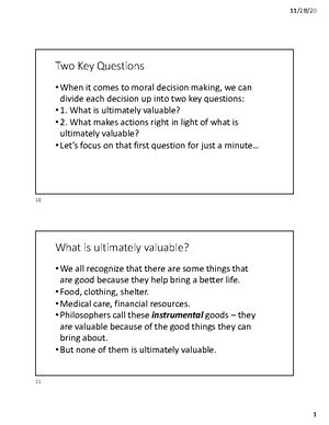 PHI-103 Exam 1 Study Guide (SP24) - PHI-101 Exam 1 Study Guide (SP24) This Study Guide is ...