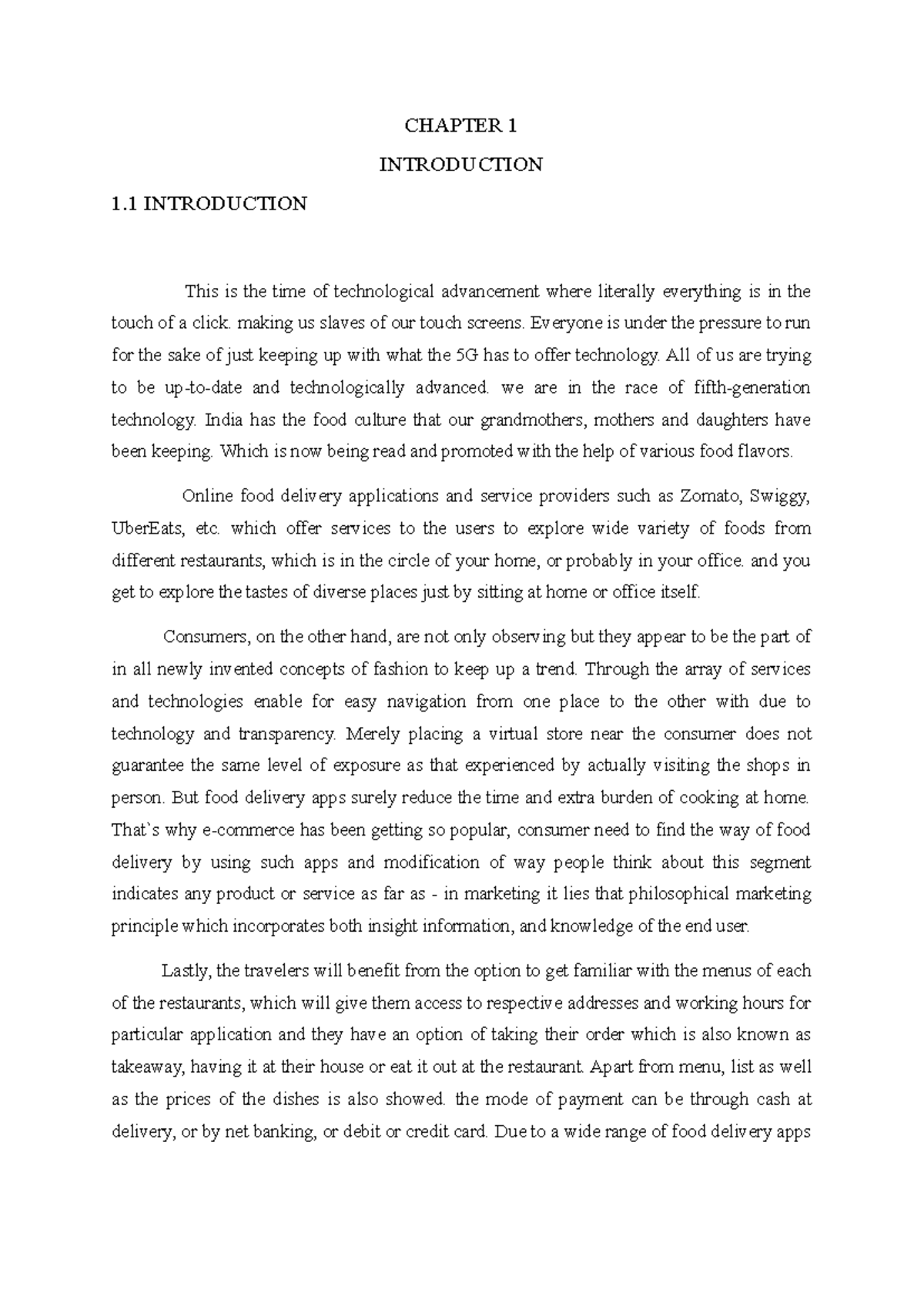 Chapter 1 - CHAPTER 1 INTRODUCTION 1 INTRODUCTION This is the time of ...