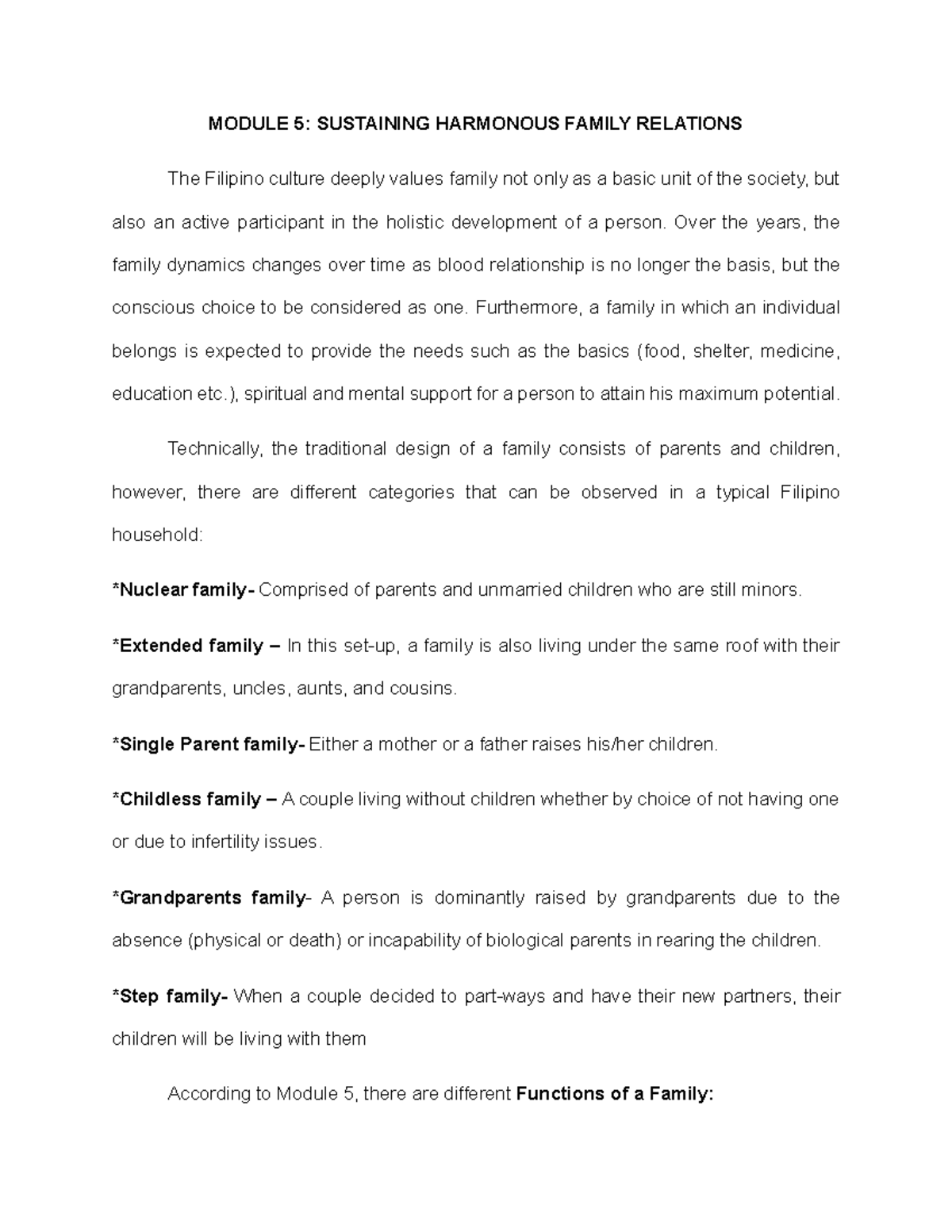 Module 5-1 - hhhhhhhhhhhhhhhhhhhhhhhhhh - MODULE 5: SUSTAINING ...
