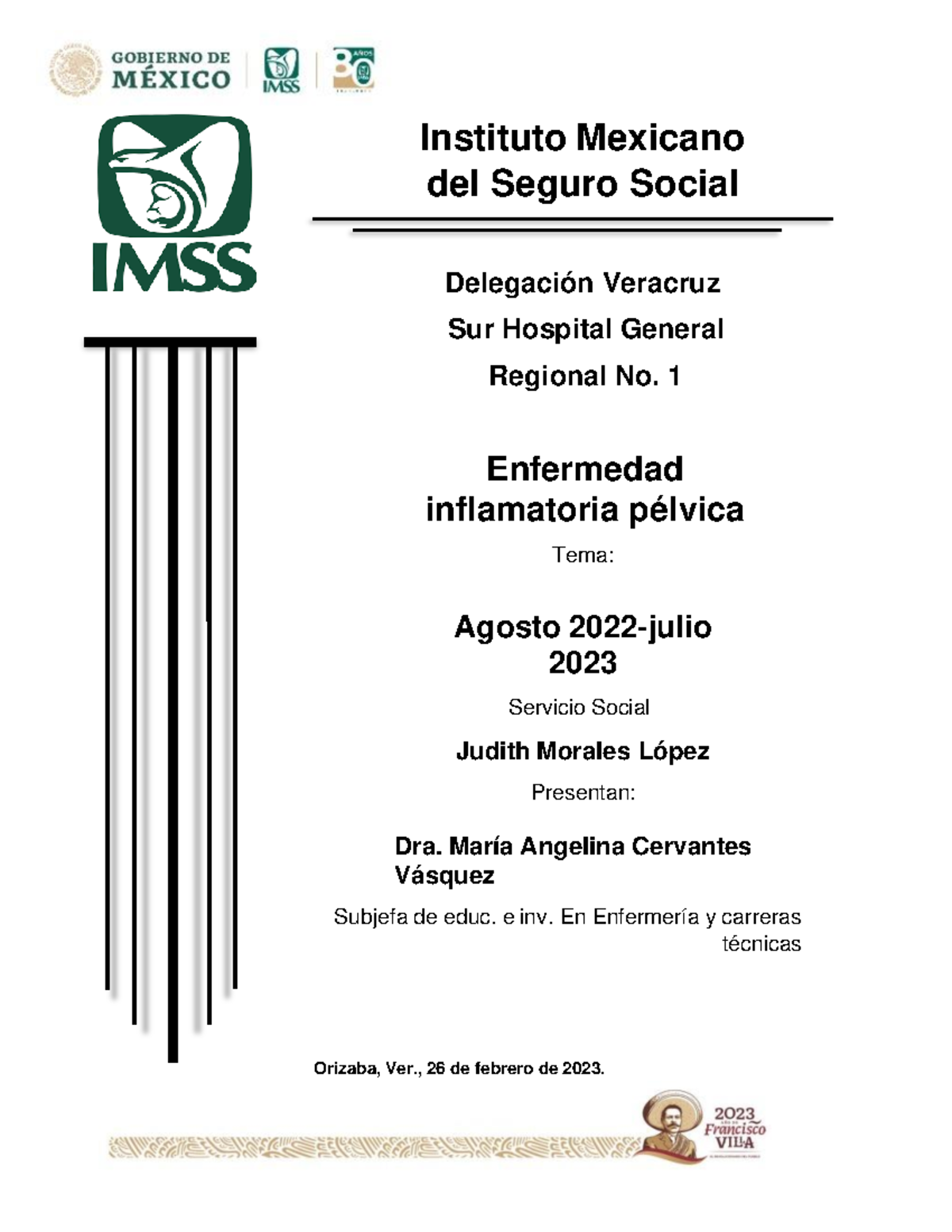 Enfermedad inflamatoria pelvica - Instituto Mexicano del Seguro Social ...