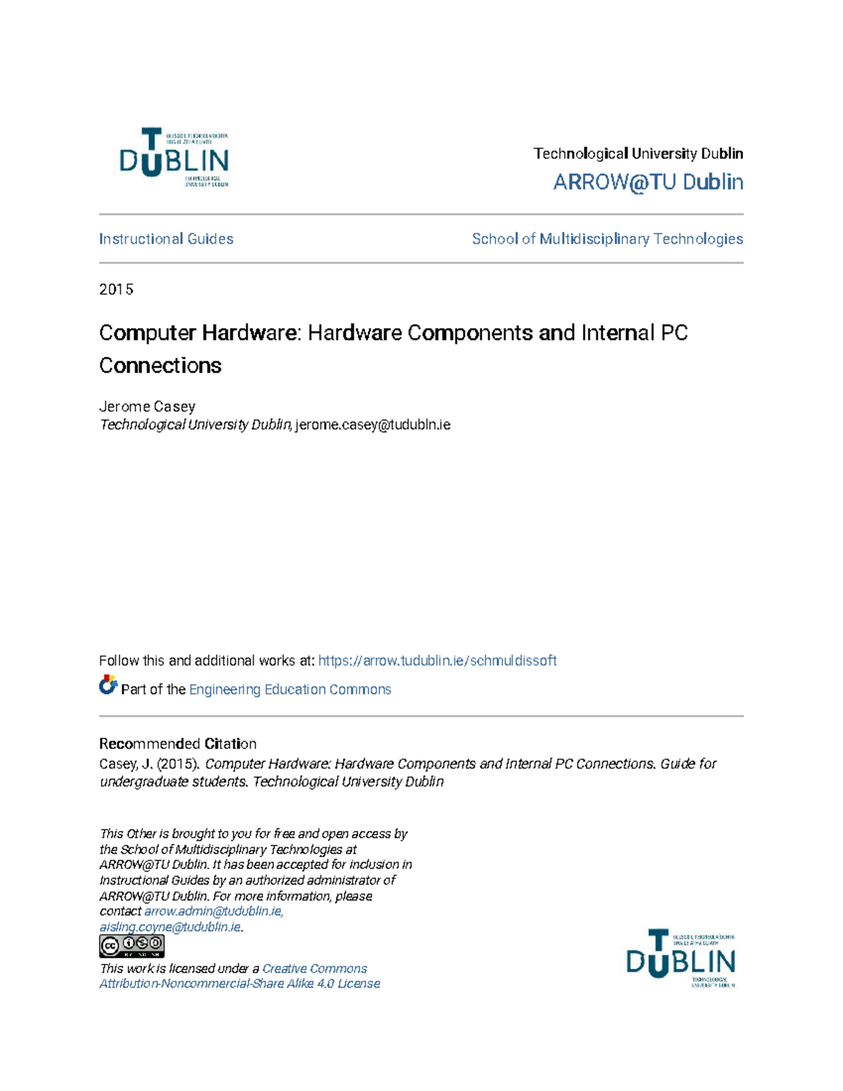 Computer-Hardware -Hardware-Components-and-Internal-PC-Connection ...