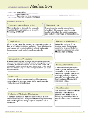 ATI - Midazolam - MEDICATION ATI TEMPLATE - ACTIVE LEARNING TEMPLATES ...